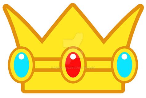 Princess Peach Crown By Azregreis On Deviantart