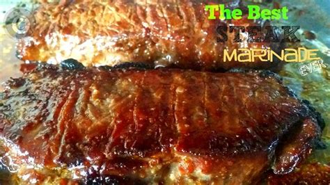 Delicious Steak Marinade