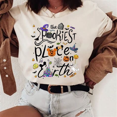 Disney The Spookiest Place On Earth Shirt Disney Halloween Inspire