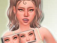 Skin and Makeup Sims CC en sims sims contenu personnalisé cheveux sims
