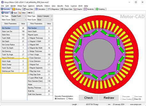 Motor CAD Adaptive Templates Scripting Pymotorcad Core