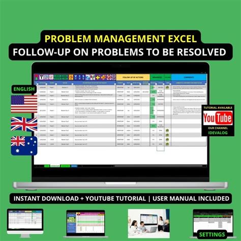 Problem Tracking Excel Problem Tracking Excel Template For Tracking Requests To Be Processed