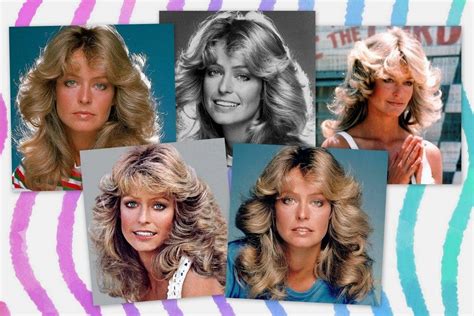 How To Get Farrah Fawcetts Famous Long Feathered Hairstyle From The