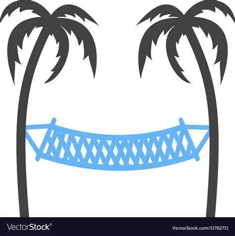 Hammock Royalty Free Vector Image Vectorstock