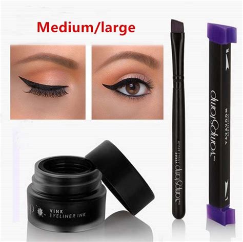 3pcs Set Eyeliner Stamp Waterproof Long Lasting Makeup Cat Eye Stamp Wing Ink Ebay