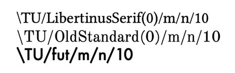 Understanding Font Shape Codes Eg `tutahoma0bit Or `tupagmn Tex Latex Stack