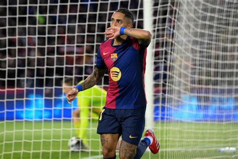 Em Grande Fase No Barça Raphinha Coloca Temporada Fantástica à Prova
