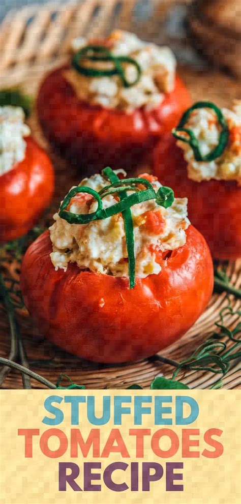 Stuffed Tomatoes Recipe Tandoori Treat