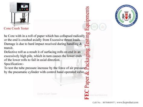 Box Compression Tester Small Size Copy Ppt