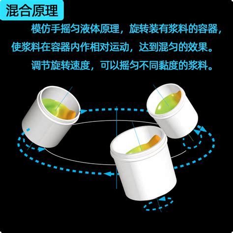 平替thinky小型搅拌机公转自转无螺旋桨油墨高速电动离心搅拌机 阿里巴巴