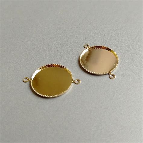 Brass Bezel Settings Etsy