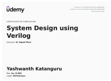 Yashwanth Katanguru On Linkedin Udemy Sruniversity