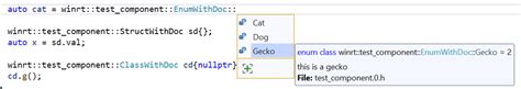 Produce Intellisense Comments From Winmd Custom Attributes · Issue 804 · Microsoftcppwinrt
