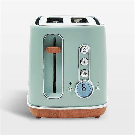 Haden Dorchester Silt Green 2 Slice Toaster Reviews Crate And Barrel