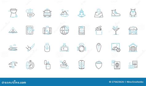 Virtual Applications Linear Icons Set Simulation Emulation Digital Online Synthetic