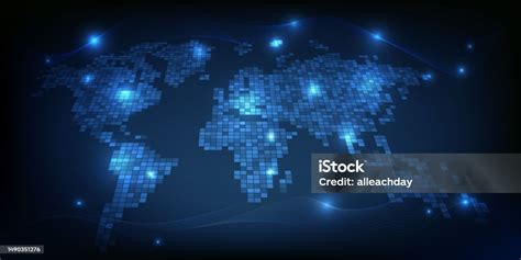 디지털 세계 경제 및 토큰 노믹스 전략의 벡터 일러스트레이션 미래 지향적 인 디자인 개념 Cpu에 대한 스톡 벡터 아트 및 기타 이미지 Istock