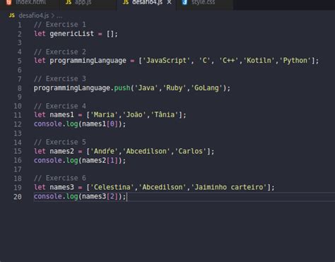 Desafio Compartilhando O Desafio 4 Lógica De Programação Explore