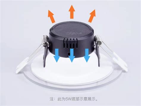 雷士（nvc）led筒灯超薄孔灯客厅吊顶天花灯嵌入式 纯平导光板筒灯 7瓦 三档调光