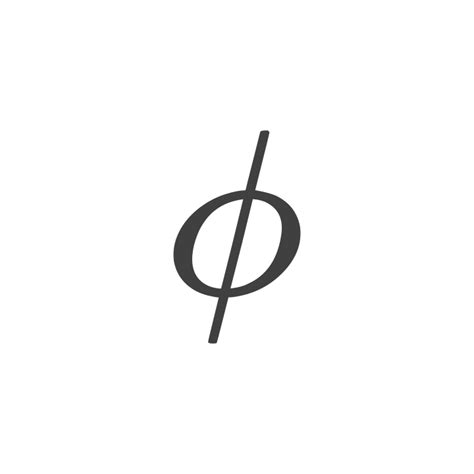 Phi Greek Symbol