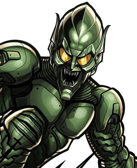 Green Goblin Marvel Spiderman Art