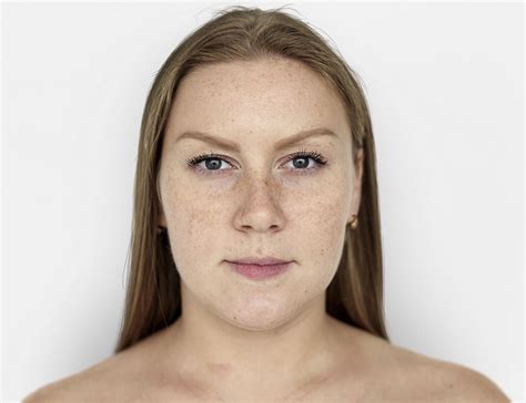 Woman Ginger Hair Bare Chest Premium Photo Rawpixel