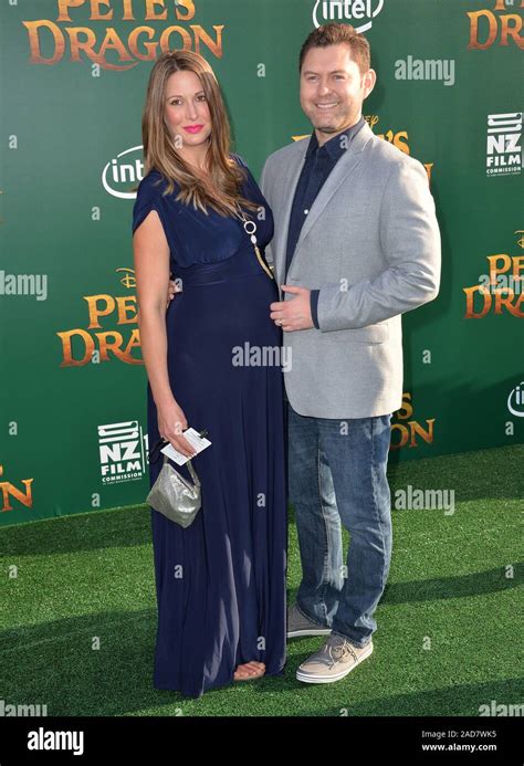 Los Angeles Ca August 8 2016 Actor Christian Lanz And Wife At The