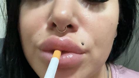 Close Up Long Marlboro Smoking Fetish Misskate Clips4sale