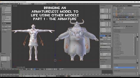 Blender To Sfm Adding An Armature To A Armatureless Model Part 1 Youtube
