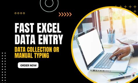 do fast excel entry data collection or manual typing by faseeha ch