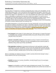 Lab Guide Pdf Performing A Vulnerability Assessment E Fundamentals Of Information Systems