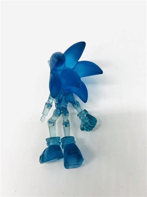 Mavin Sonic The Hedgehog Jazwares Clear Blue 3 Sega Action Figure 2011 Missing Hand