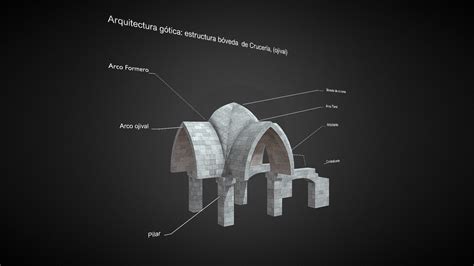 Bóveda Gótica De Crucería Gráfico 3d 3d Model By Josemaría Moreno