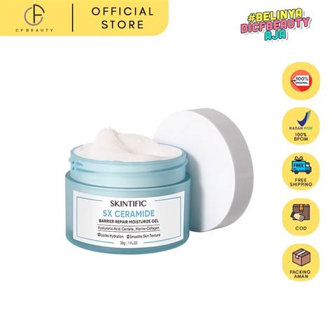 Jual SKINTIFIC X Ceramide Barrier Repair Moisture Gel Shopee Indonesia
