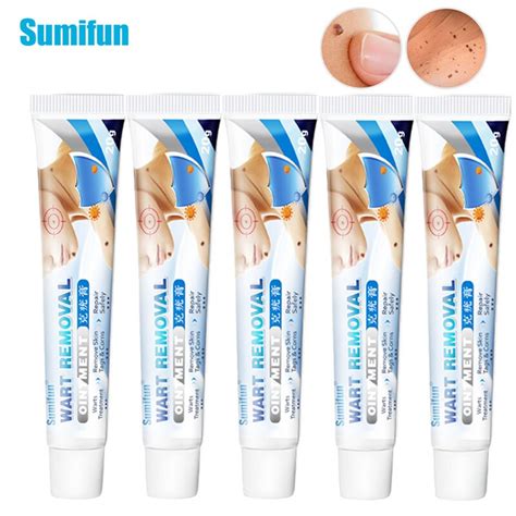 [ITEM] Sumifun 5 개 사마귀 제거 크림 스킨 태그 제거 크림 발 옥수수 발바닥 생식기 두더지 사마귀 제거 연고 스킨 ...