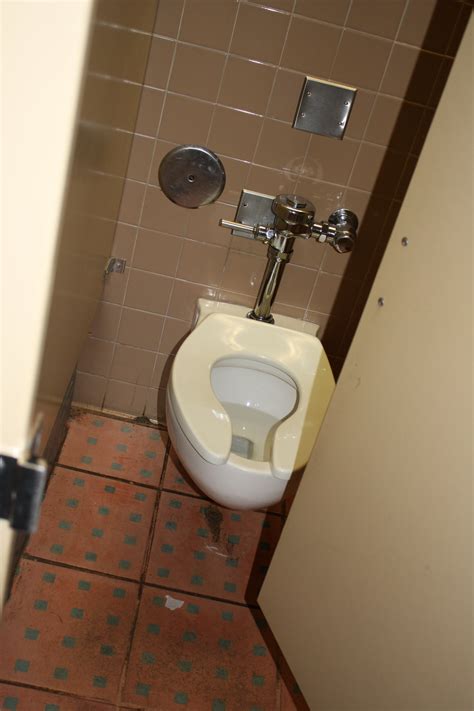 Toilet In Public Restroom Stall Picture Free Photograph Photos Public Domain