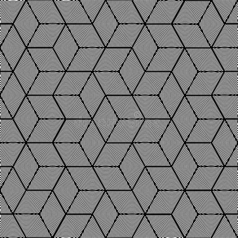 Abstract Geometric Seamless Pattern With 3d Cubes Stock Vector Illustration Of Fashion