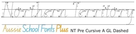 Northern Territory Modern Cursive Style Nt Edalive Online Learning
