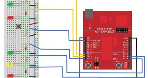ECE SHOP Interactive Traffic Lights Using MSP430