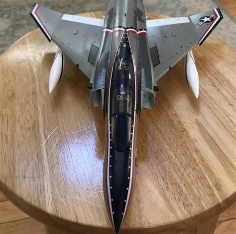 F 4j Phantom Ii One Piece Canopy Plastic Model Airplane Kit 1 48
