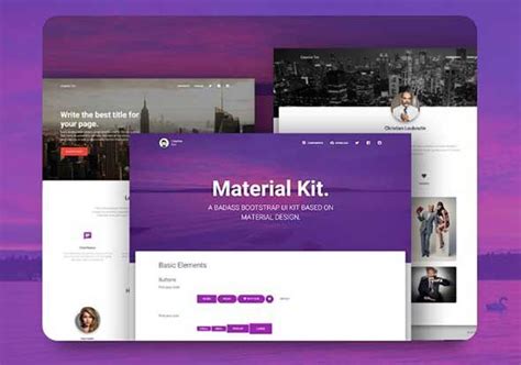 Free Css Ui Kits Ui Kit Material Design Google Material Design