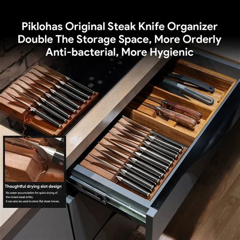Knife Set Magnetic Knife Holder Piklohas