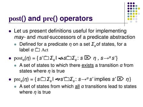 Ppt Using 3 Valued Models In Abstraction Based Model Checking