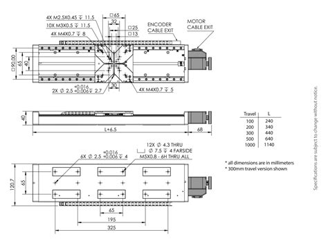 Linear Motion Precision Positioning Stage Pps 110sm