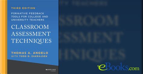 Classroom Assessment Techniques 3rd Ed
