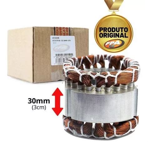 Estator Pacote Mm Para Motor De Port O Dz Bv Ppa Hp Parcelamento