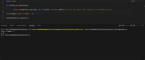 Day1 Pythoncoding Luminarcodingchallenge Datascience Dataanalyst Fuction Divideor