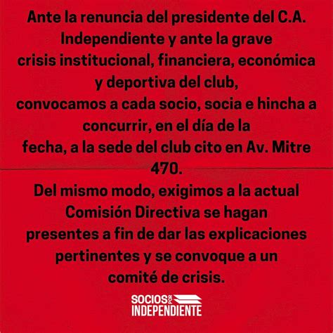 Las Imágenes De La Protesta De Los Hinchas De Independiente Tras La