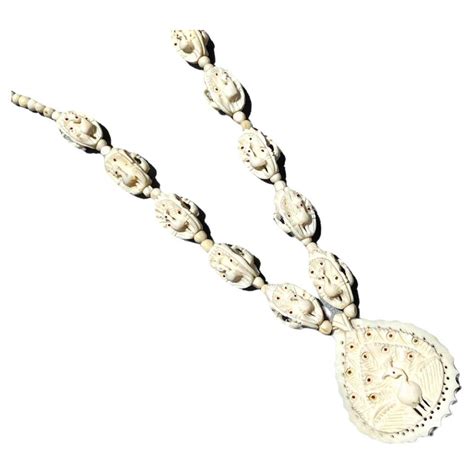 Diamond Pearl And Antique Beaded Necklaces 5648 For Sale At 1stdibs