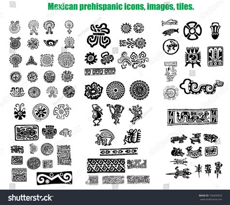 Aztec Drawings And Meanings