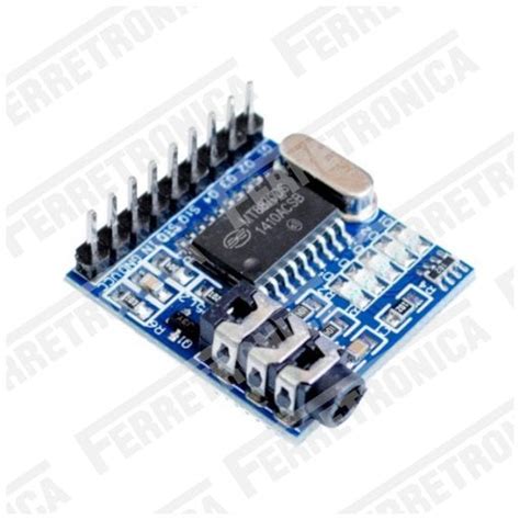 Modulo Decodificador De Tonos Dtmf Mt8870 Ferretrónica